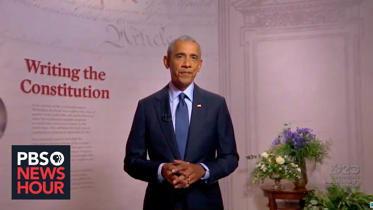 Barack Obama’s 2020 Democratic National Convention Speech – The Urban News