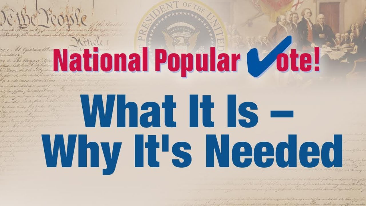 The President Should Be Elected by Popular Vote – The Urban News