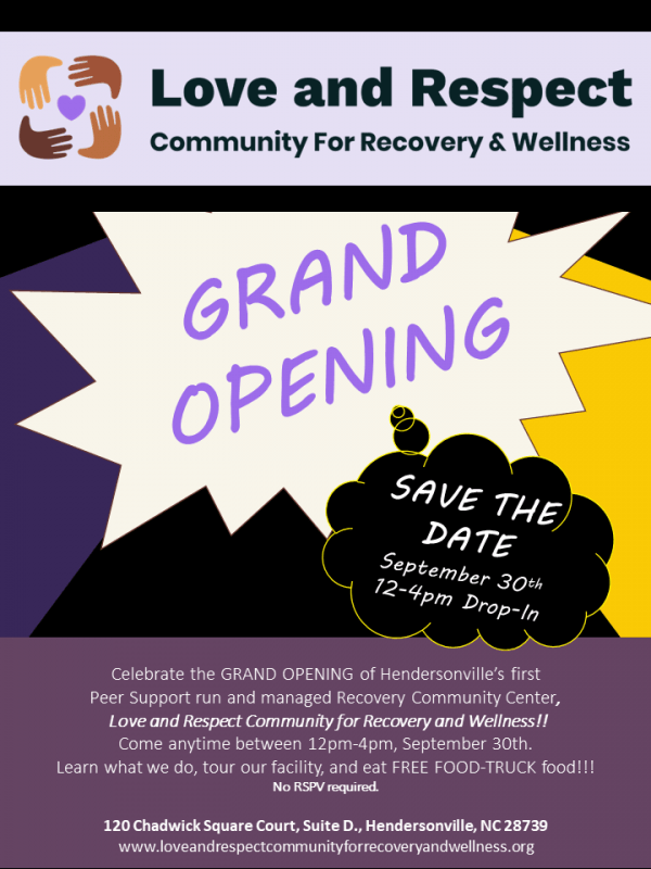Grand Opening of Recovery Community Center – The Urban News