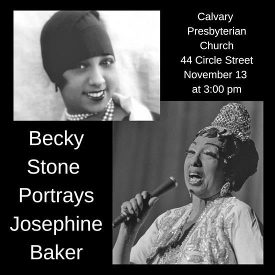 Becky Stone Presents Josephine Baker – The Urban News