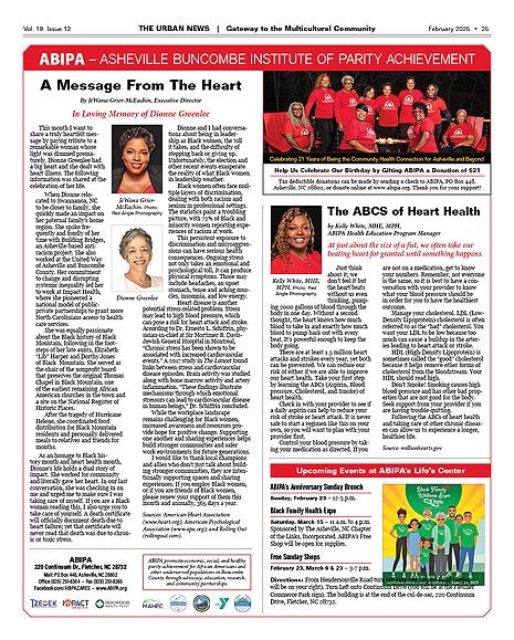 ABIPA Health Highlights – February 2025 – The Urban News