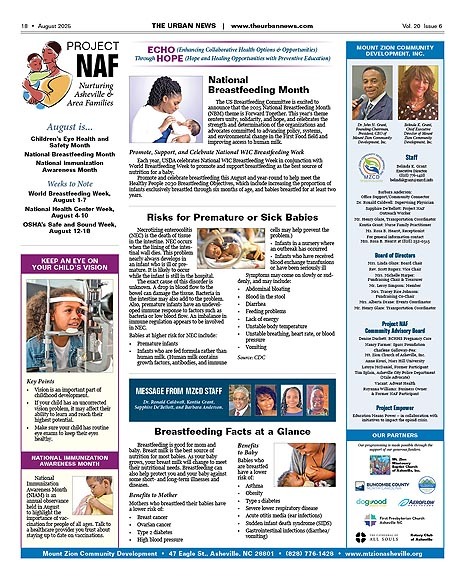 Mount Zion Community Development – August 2025 – The Urban News