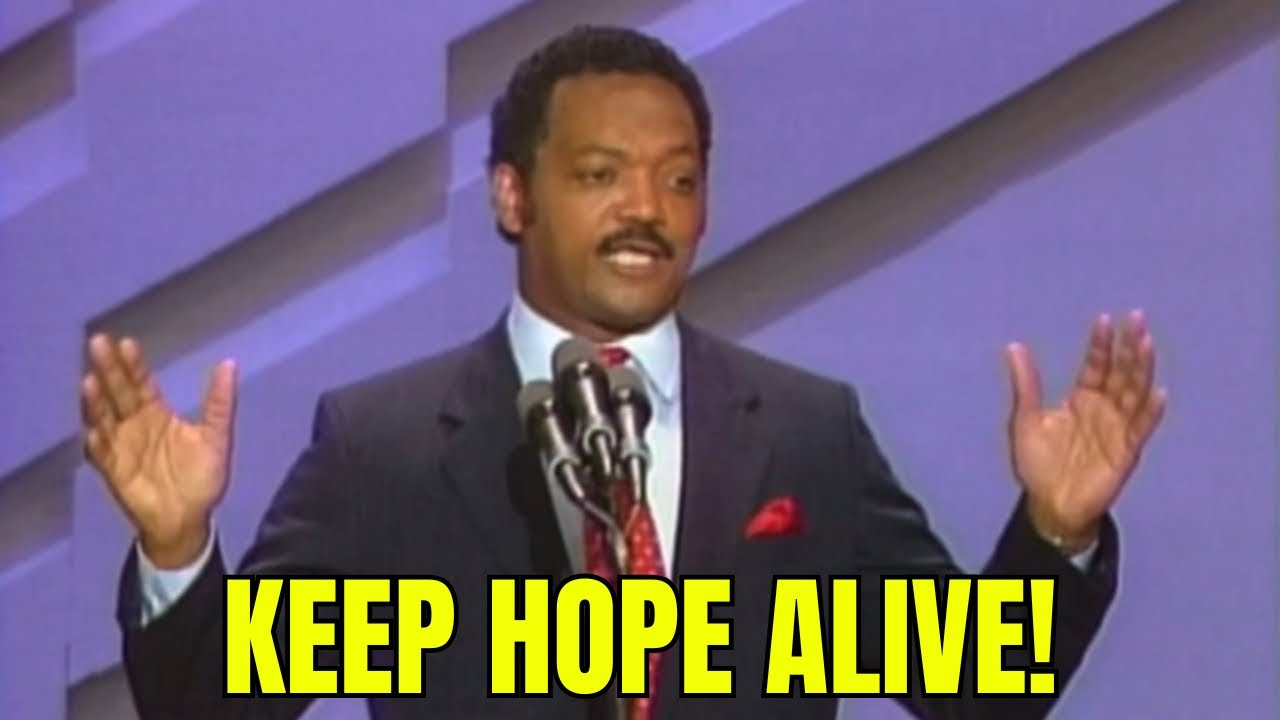 Jesse Jackson‘s “Keep Hope Alive” Speech – The Urban News